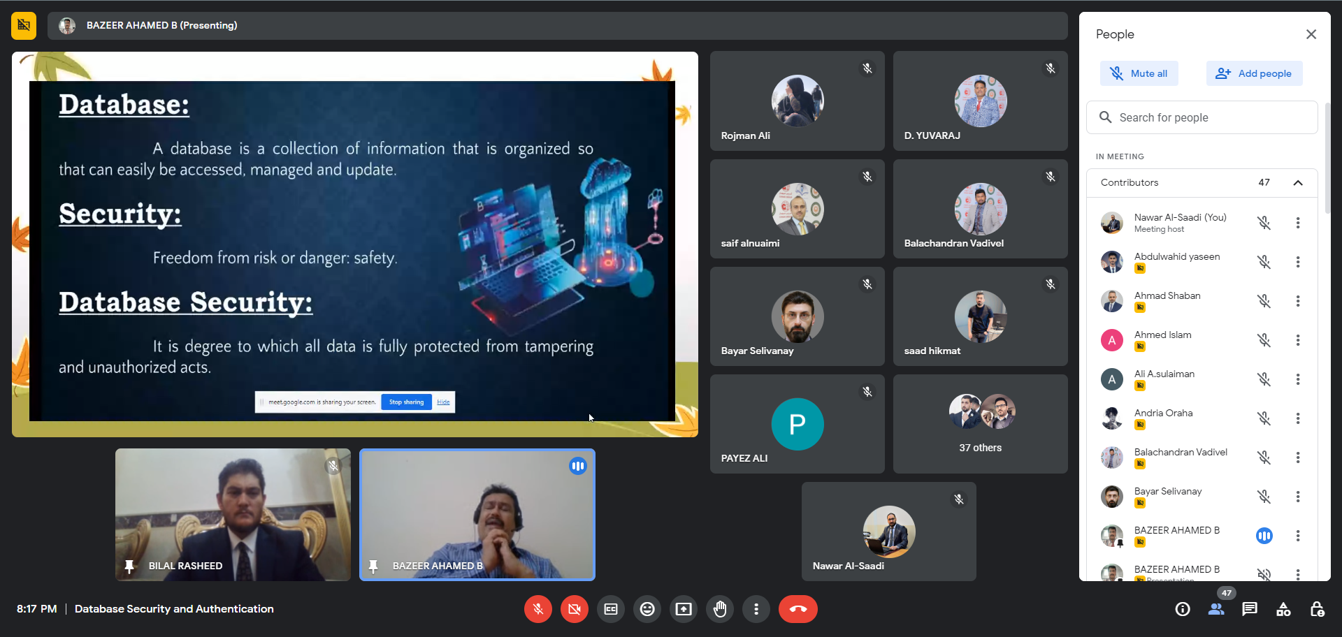 Database Security and Authentication – Consulting and Research Center